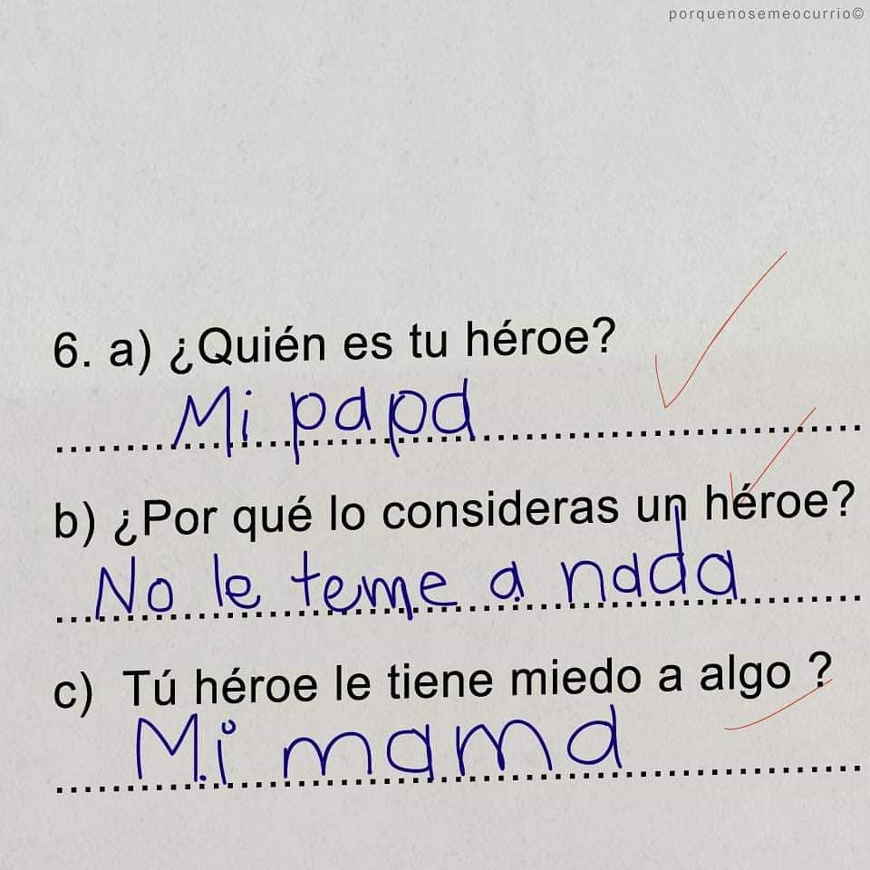A Qui n Es Tu H roe Mi Pap B Por Qu Lo Consideras Un H roe No A Qui n Es Tu H roe Mi Pap B Por Qu Lo Consideras Un H roe No