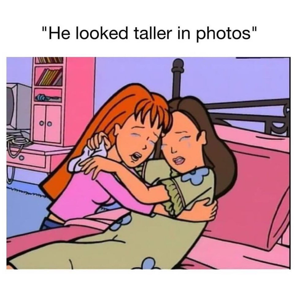  He Looked Taller In Photos Funny
