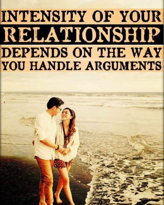 Intensity Of Your Relationship Depends On The Way You Handle Arguments Intensity Of Your Relationship Depends On The Way You Handle Arguments
