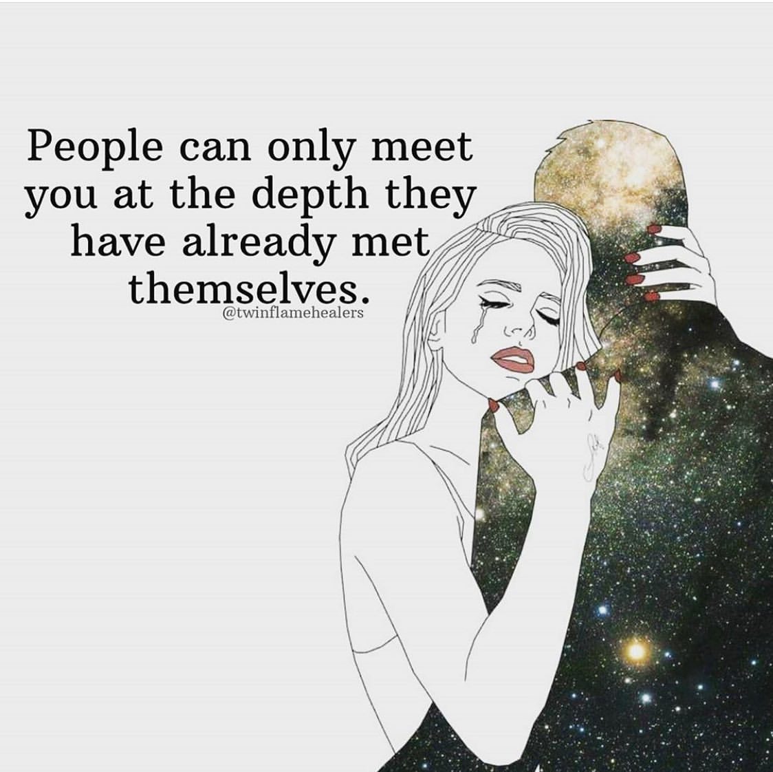 People Can Only Meet You At The Depth They Have Already Met Themselves People Can Only Meet You At The Depth They Have Already Met Themselves