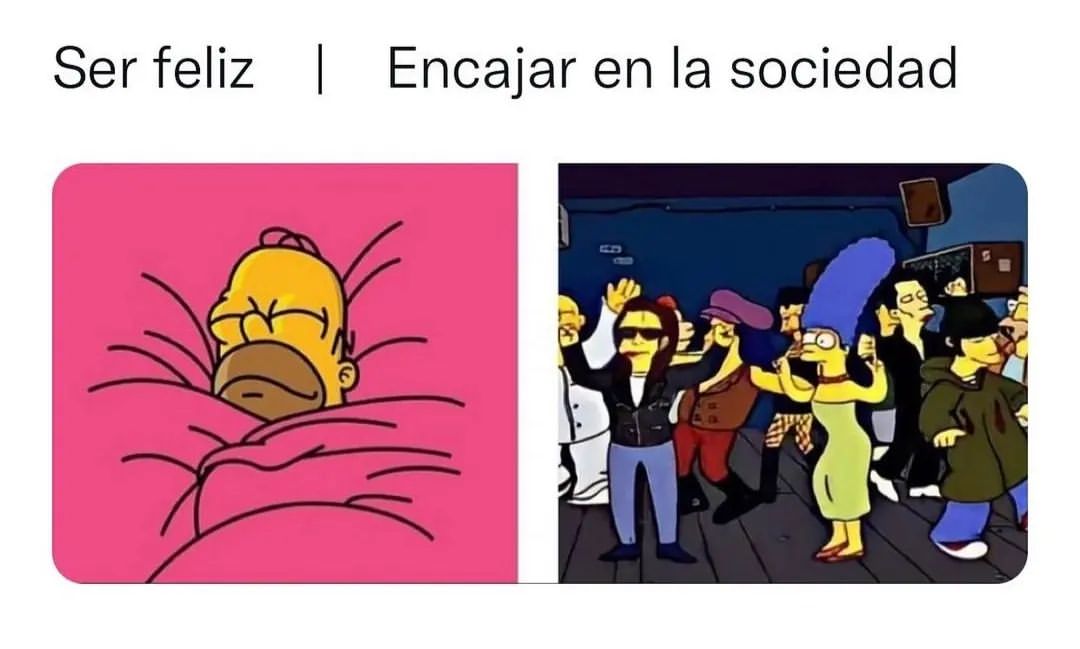 Ser Feliz Encajar En La Sociedad Memes Ser Feliz Encajar En La Sociedad Memes