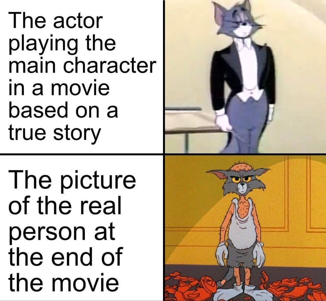 The Actor Playing The Main Character In A Movie Based On A True Story 