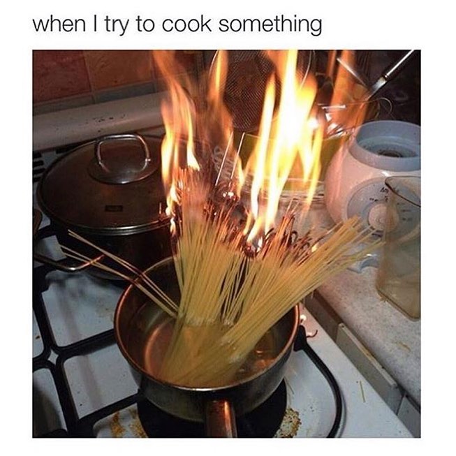 When I Try To Cook Something Funny When I Try To Cook Something Funny